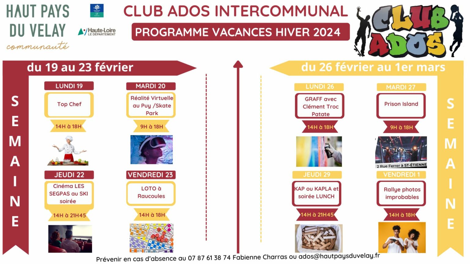 Club ados - Haut Pays du Velay communauté